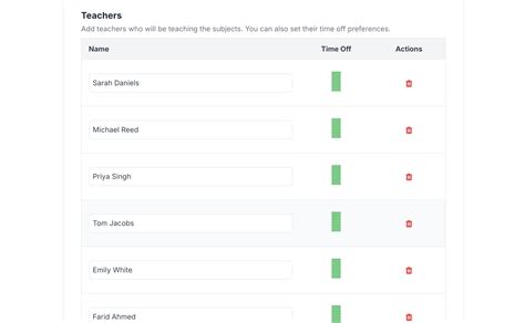 Step By Step School Timetable Generation Using Timetablemaster
