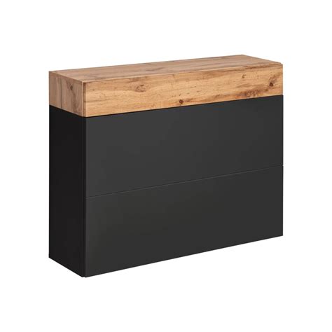 Skříňka S šuplíkem Ira Dub Wotan černá