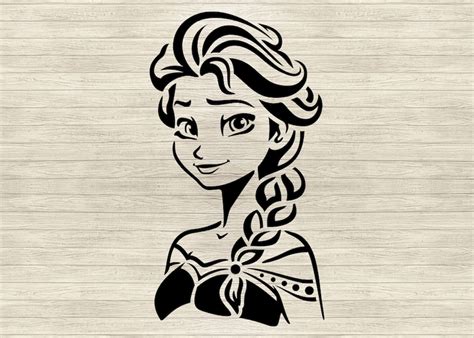 Frozen Queen Stencil Art Ice Sisters Stencil Kingdom Of Arendelle