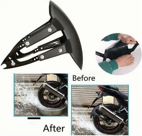 Universal Salpicadera Trasera Motocicleta Lodera Meses Sin Intereses