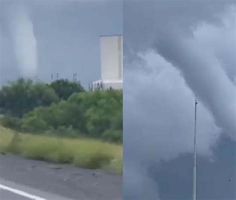 VIDEOS Impresionante tornado sorprende a Reynosa El Mañana de Nuevo