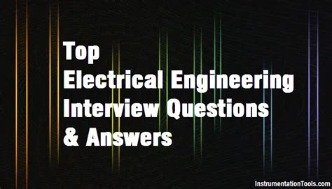 Electrical Engineering Interview Questions And Answers Pdf Free