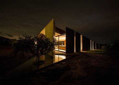 Tense Architecture Network Design Home In A Greek Olive Grove