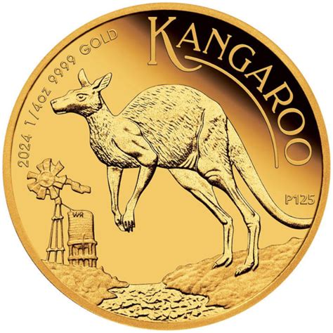 Gold Nugget Känguru 1 4 Oz Pp 2024