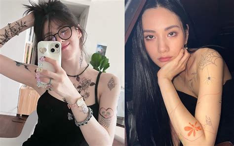 From Han So Hee To Nana Celebrities Who Removed Full Body Tattoos 20