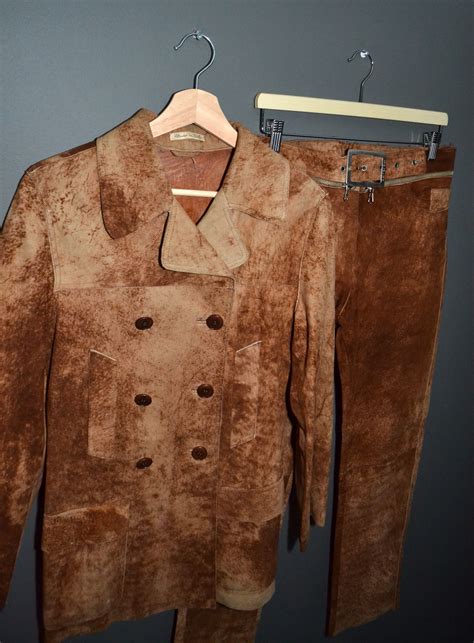 Jean Paul Gaultier Jean Paul Gaultier 1990s Leather Suit Jacket Pants
