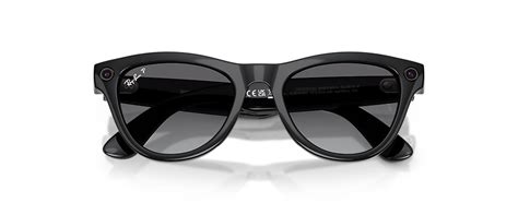Ray Ban Ray Ban Meta Skyler Sunglasses With Polarized Gradient Graphite