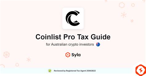 Coinlist Pro Tax Guide
