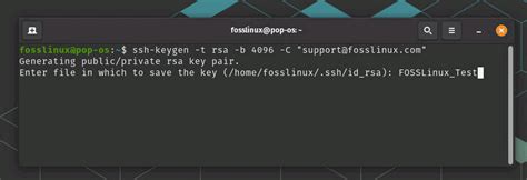 How To Generate Ssh Keys On Linux Foss Linux