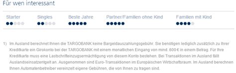 Targobank Kreditkarte Gebühren 2025 Kosten Preise im Test