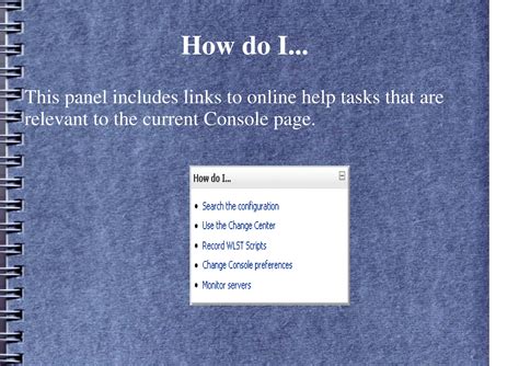 Weblogic Cluster Console Ppt Free Download