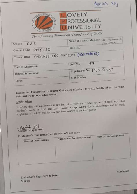 Xenobots B Tech CSE Studocu