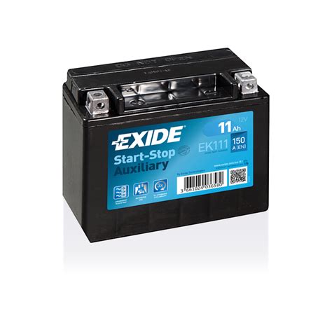 Batería Exide Ek111 12v 11ah Agm