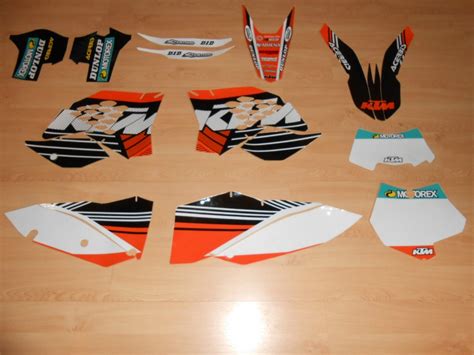 Kit déco complet KTM EXC SX SXF à Rd shop