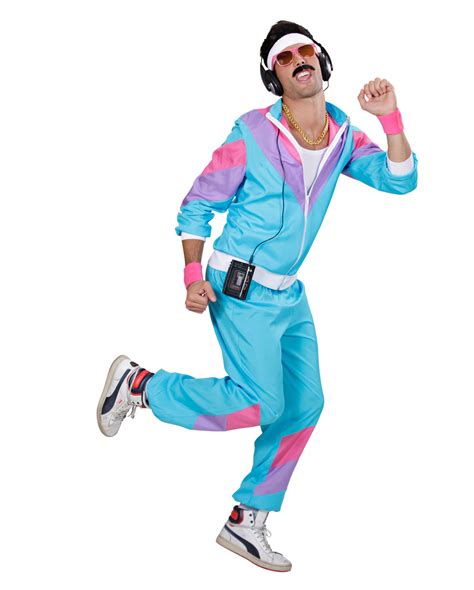 80s Jogginganzug Unisex Für 80er Jahre Mottoparty And Fasching Horror