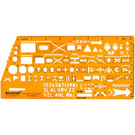 Buy Stencil Stencil Stencil Land Navigation Template Nato Army Symbols Template 1
