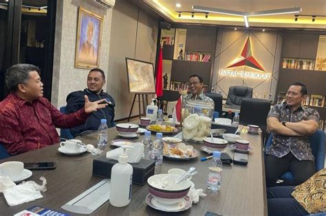 Anies Baswedan PKS Dan Nasdem Temui AHY Di DPP Demokrat