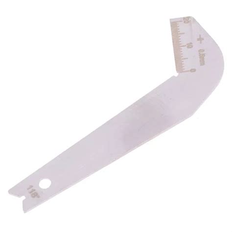 Weld Drill Bit Measurement Welding Inspection Tool Template Gau3c 6 47 Picclick Au