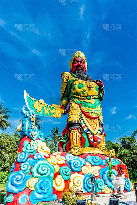 泰国普吉岛关羽雕像