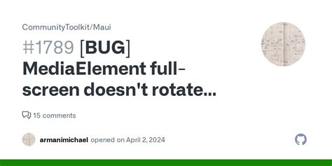 Bug Mediaelement Full Screen Doesnt Rotate Video Horizontally When