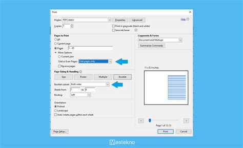 Cara Print Bolak Balik PDF Word Manual Otomatis