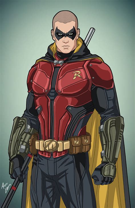 Robin Arkham Knight By Phil Cho On Deviantart