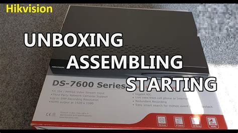Hikvision NVR DS 7600 Series | Unboxing | Hikvision | Network Video ...