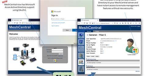 MeshCentral Azure AD JumpCloud SAML Mobile Web App