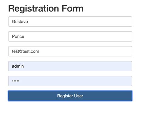 Spring Boot Spring Mvc Spring Security Mysql By Gustavo Ponce