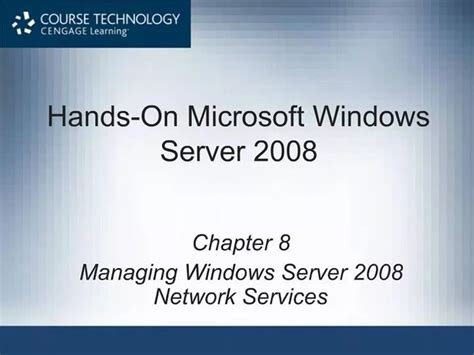 Ppt Hands On Microsoft Windows Server 2008 Powerpoint Presentation Free Download Id 927223