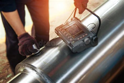 Defect Detection Of Metal Materials Stock Image Image Of Parts