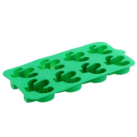 เครื่องมือที่ทำด้วยมือdiyก้อนน้ำแข็งลูกอมแม่พิมพ์กระบองเพชรช็อคโกแลตซิลิโคนแม่พิมพ์เค้กตกแต่ง