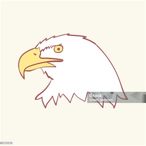 대머리 미국 미국 독수리 마스코트 손으로 그려진된 스타일 벡터 낙서 디자인 일러스트 4에 대한 스톡 벡터 아트 및 기타 이미지 4 갈고리 발톱 개체 그룹 Istock