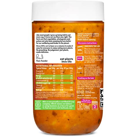 Sweet Potato Lentil Daal Bol Foods