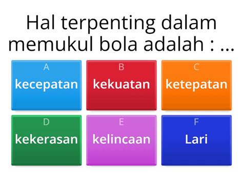 Permainan Penjas Sd Kelas 2 Namasela Marsela Dimi Nim202361023