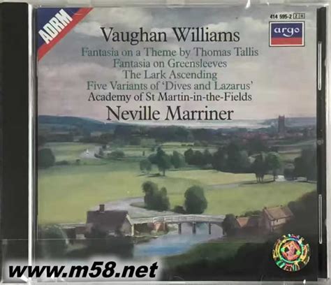 Vaughan Williamsfantasia On Greensleeves Ralph Vaughan Williams