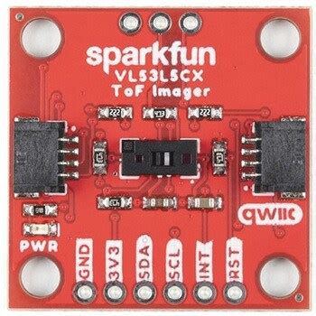 Sen Sparkfun Qwiic Tof Imager Vl L Cx Sparkfun