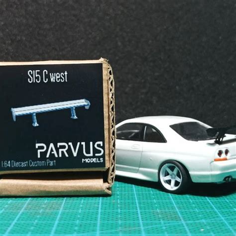 Jual Parvus Models 1 64 Cwest S15 Wing Aksesoris Diecast Hot Wheels