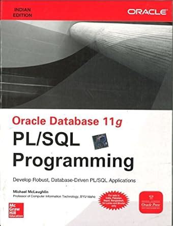 Buy Oracle Database 11g PL SQL Programming Book Online At Low Prices In