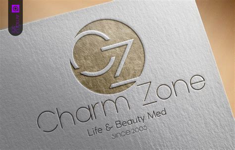 ArtStation - "CHARMZONE" Life and Beauty Med Selected Logo and some ...