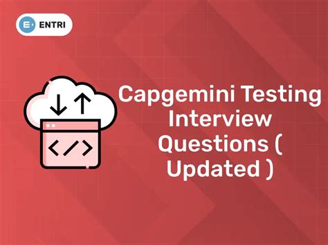Capgemini Testing Interview Questions Updated Entri Blog