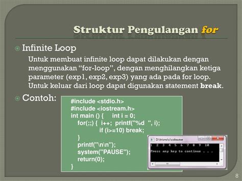 PPT Pengulangan Looping PowerPoint Presentation Free Download ID