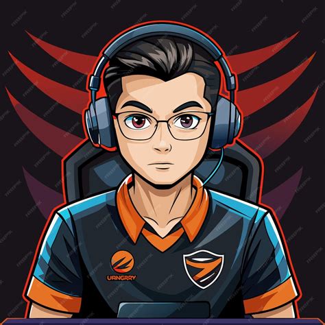 Premium Vector Esport Gammer