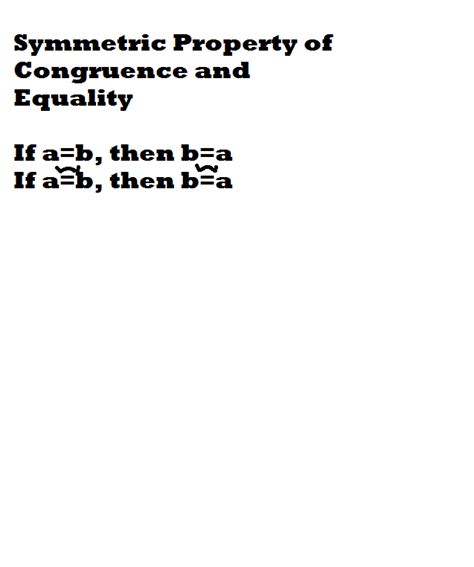 Symmetric Property Of Congruence And Equality Tutorial Sophia Learning