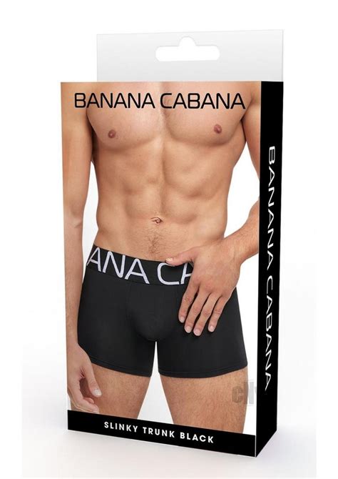 Banana Cabana Trunks L Xl Black