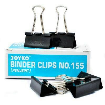 Jual Penjepit Kertas Binder Klip Binder Clip No Joyko Shopee Indonesia