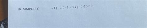 Solved SIMPLIFY Chegg Com