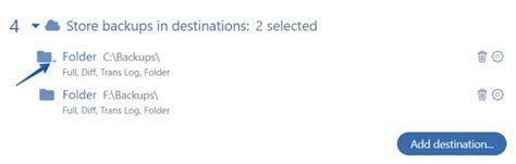 How To Setup Failover Backup Storage Backup Destination Setting Sqlbak Blog