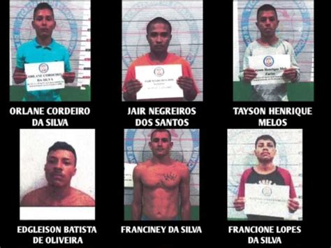 Imagens Dos Detentos Que Fugiram Do Presídio Em Coari Dia A Dia Em