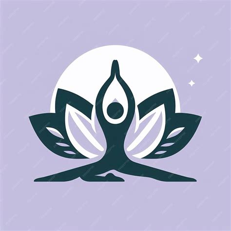 A Logo With A Symbol Of A Lotus Flower And A Symbol Of A Lotus